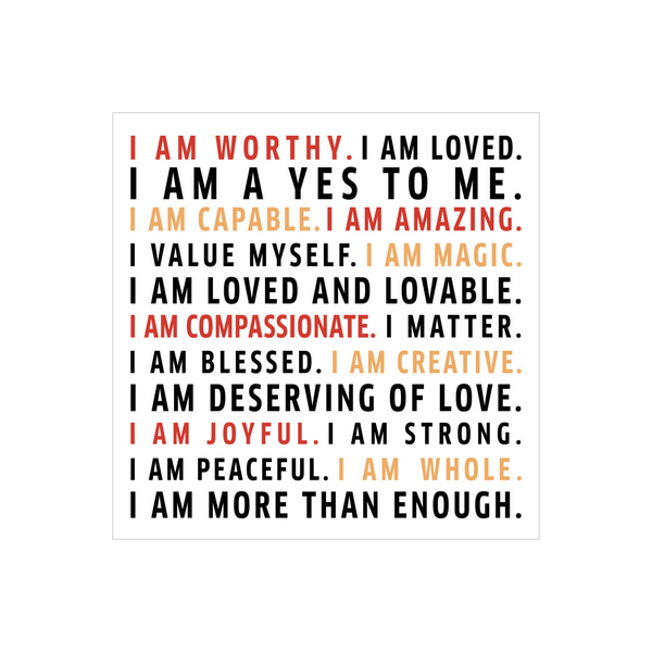 Worthy Affirmation (Magnet) - The Future You Project